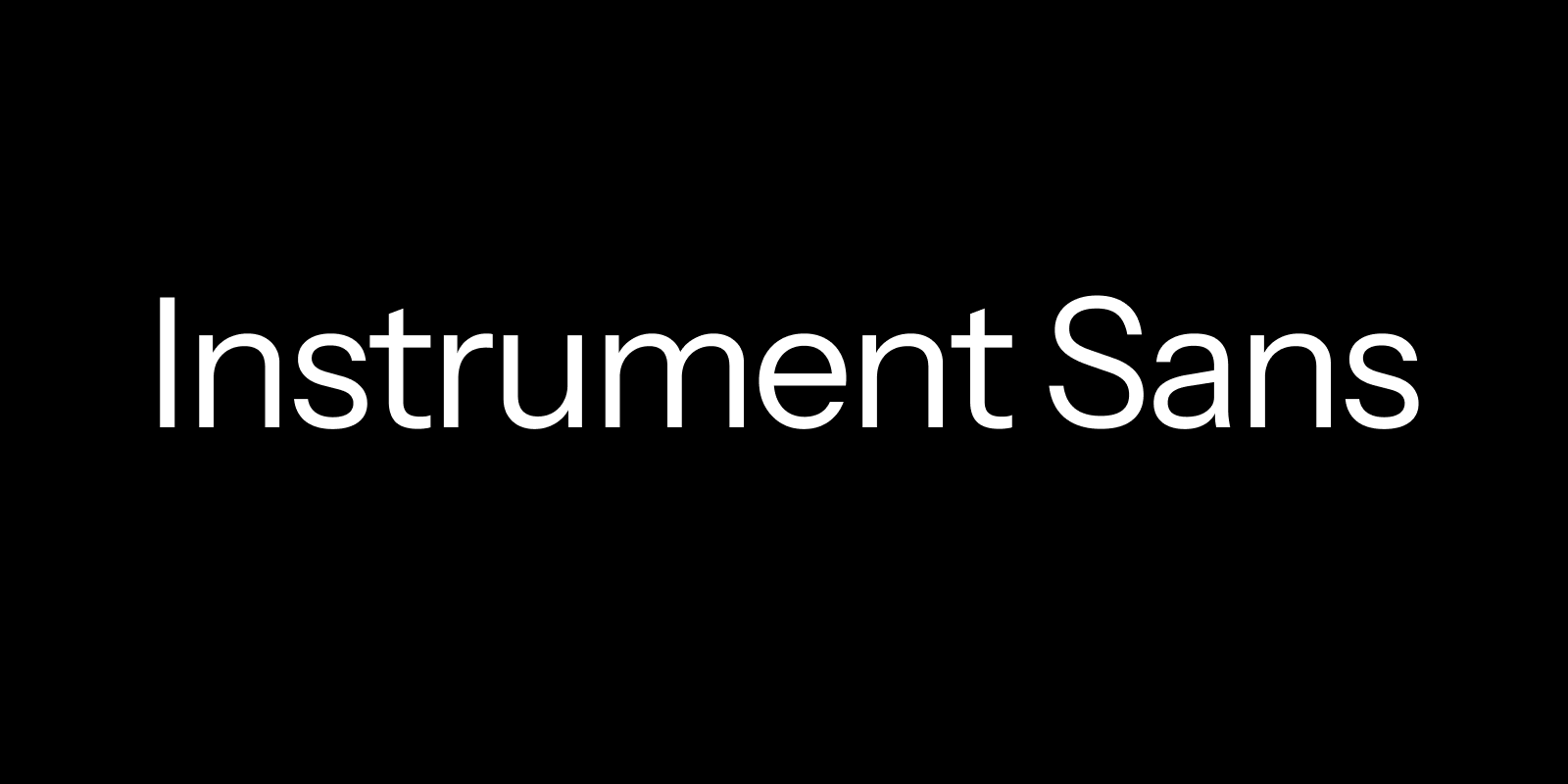 Complete Guide to Instrument Sans • Beautiful Web Type